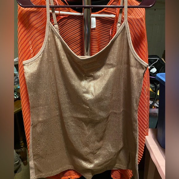 torrid | Tops | Torrid Gold Cami | Poshmark